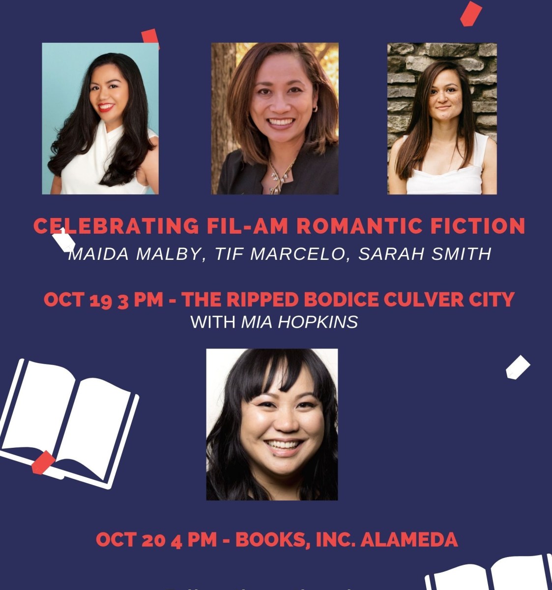 CELEBRATING FILIPINO-AMERICAN ROMANTIC FICTION | Maida Malby